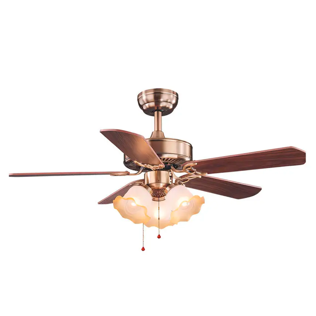 Ventilador de techo 42" 5a blizzard etdcf-190 bronce | La Mundial