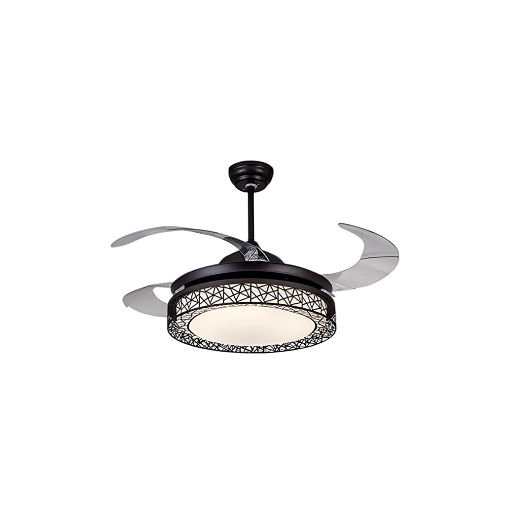 Ventilador techo 42" 4a blizzard etdcf-171b negro | La Mundial