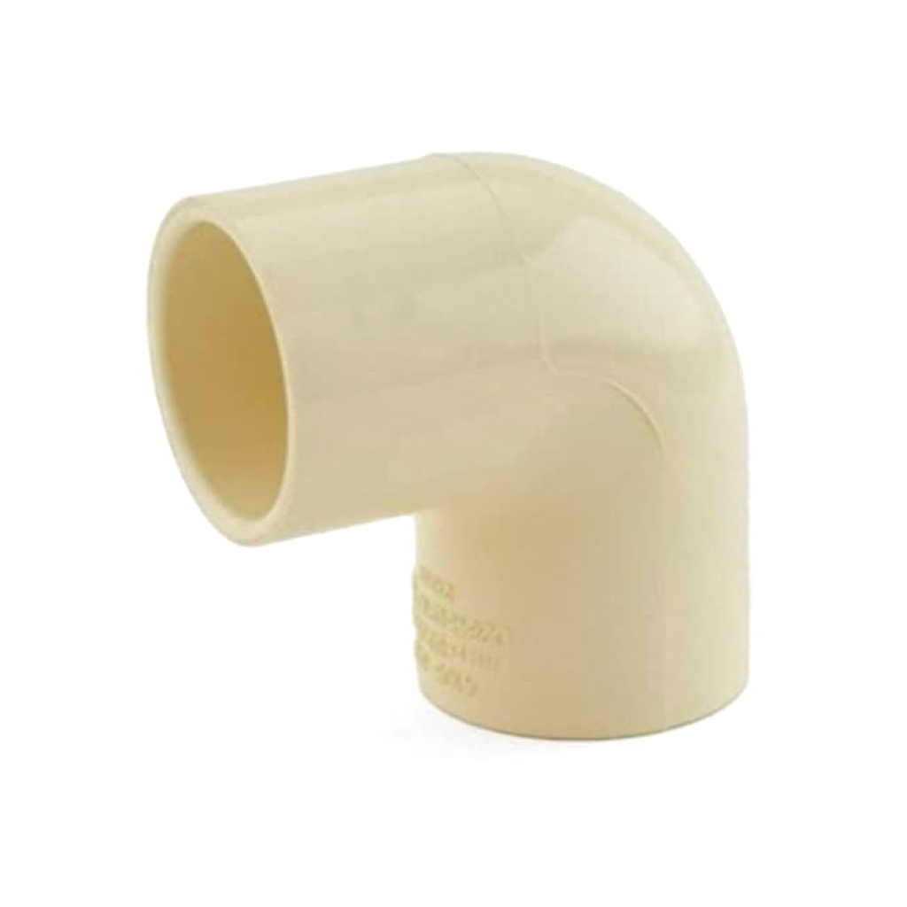 Codo cpvc 3/4"x90 sin rosca para agua caliente | La Mundial