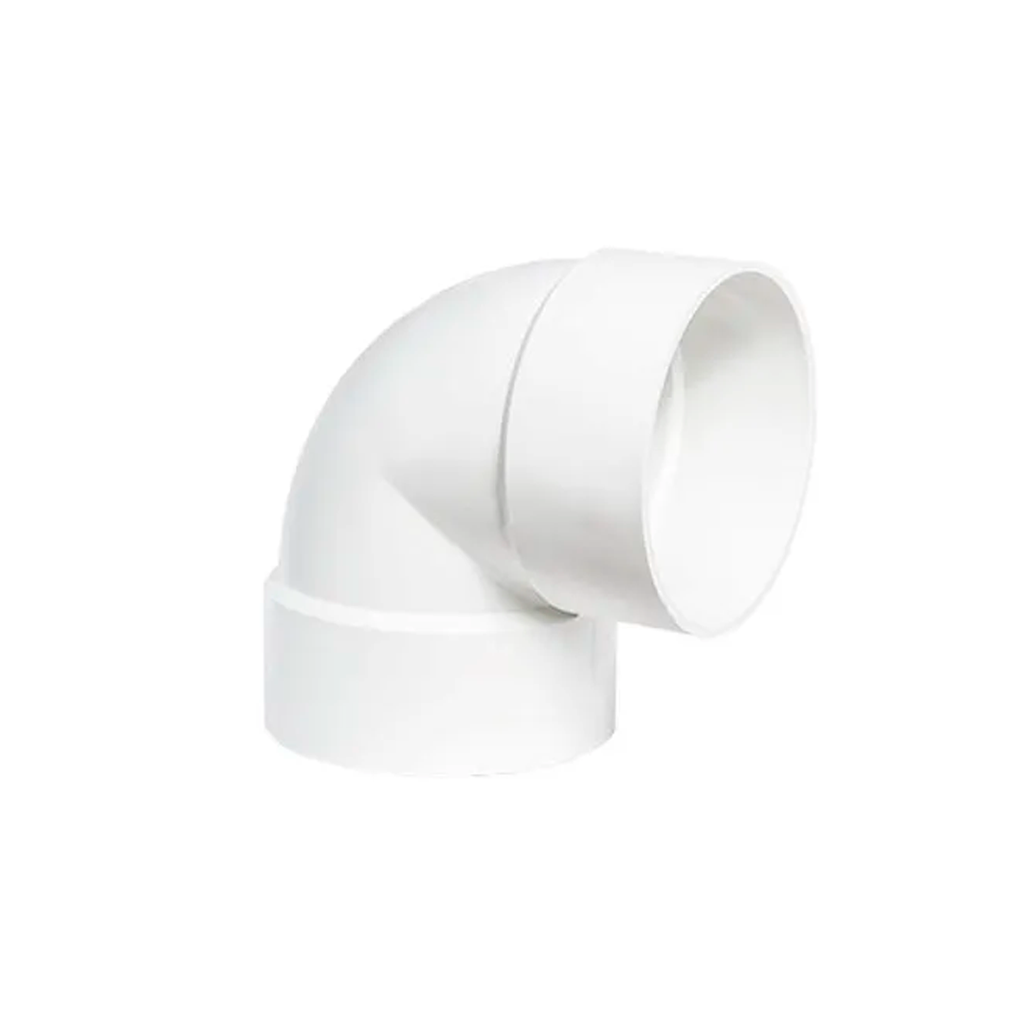 Codo pvc 1.1/2"x90 para drenaje inyectable durma | La Mundial