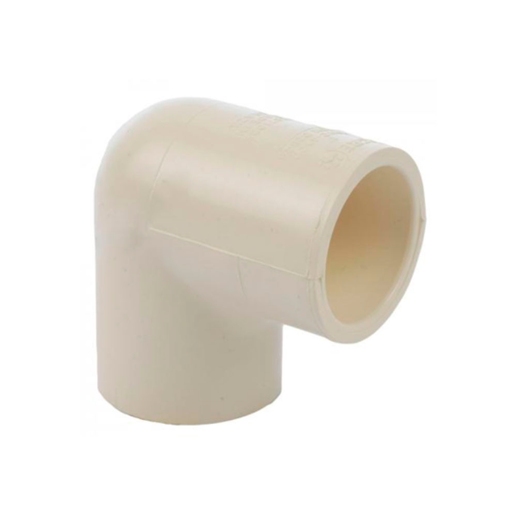 Codo pvc 3/4"x90 sin rosca inyectable durman | La Mundial
