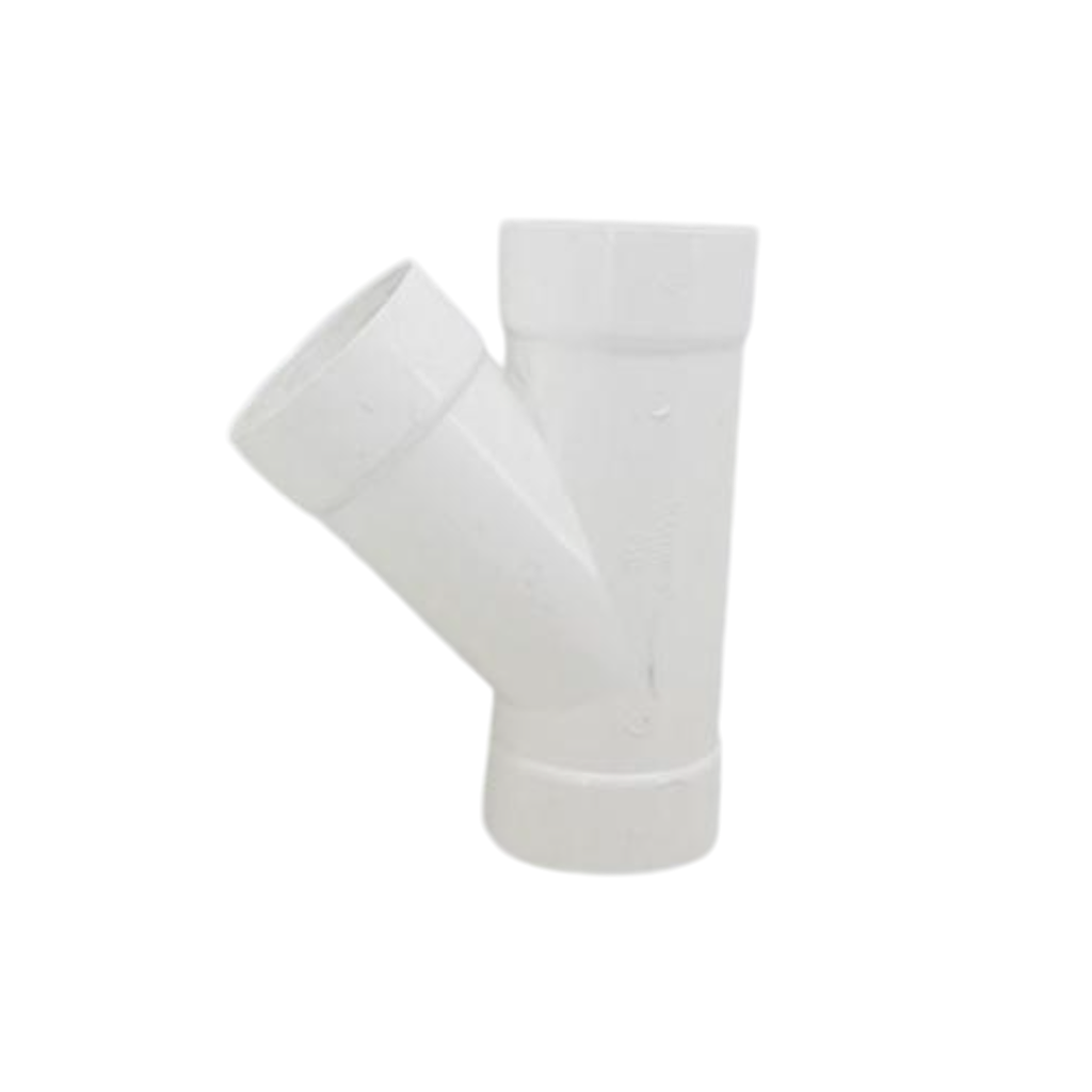Yee pvc 4" para drenaje sin rosca inyectable durman | La Mundial