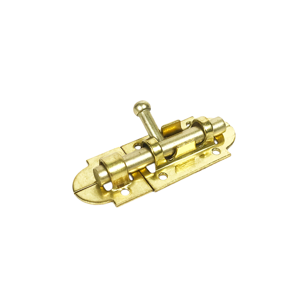 Pasador induma 2" c.18 con tornillo dorado bte | La Mundial