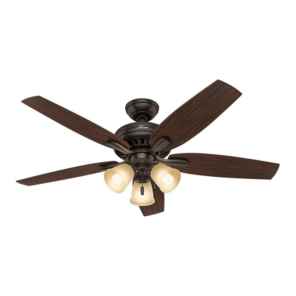 Ventilador techo 52" 5a 3l hunte 21913 bronce | La Mundial