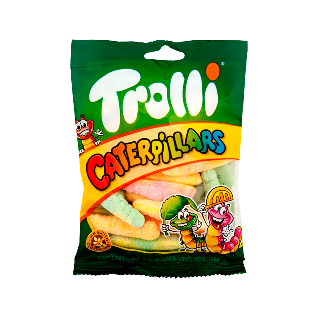 Dulce gomitas trolli 100g caterpillars | La Mundial